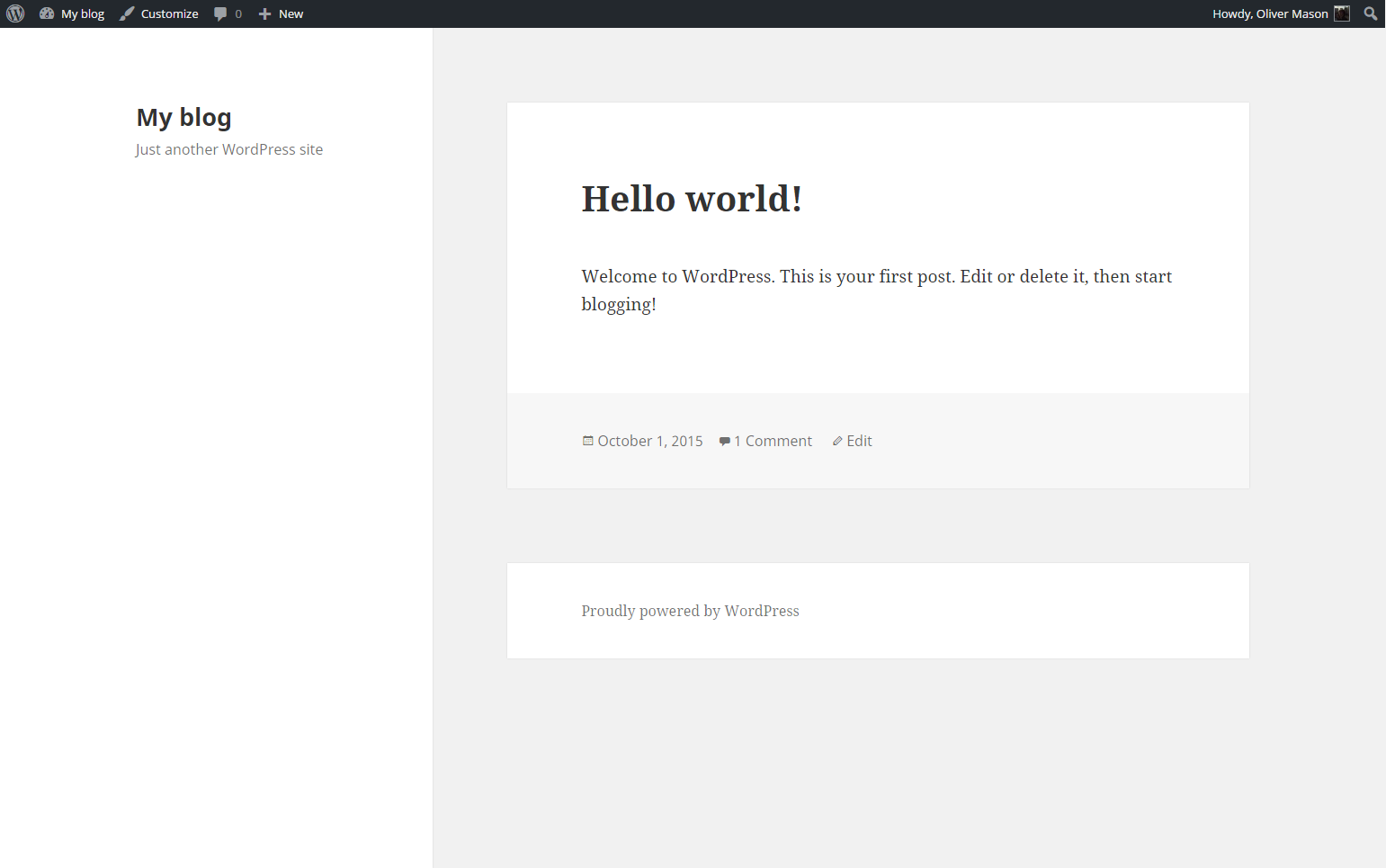 Speeding Up Default Wordpress | ohgm