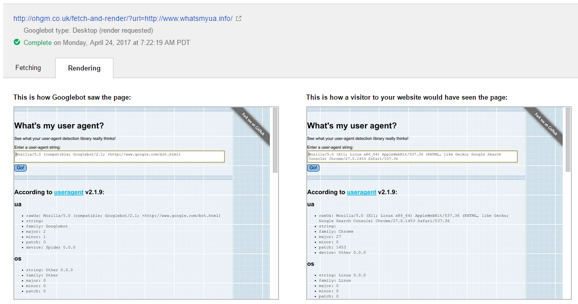 Googlebot Renders As-If | ohgm